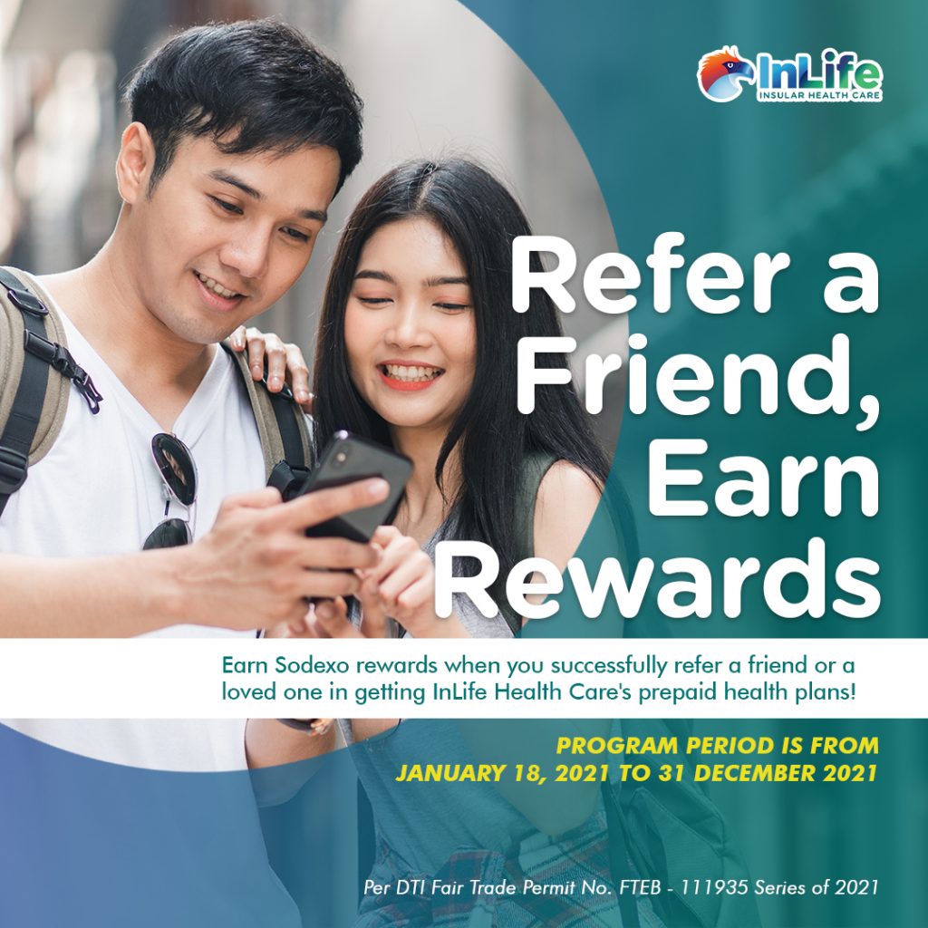 InLife Health Care Refer a Friend - iCare Top Affordable HMO Philippines