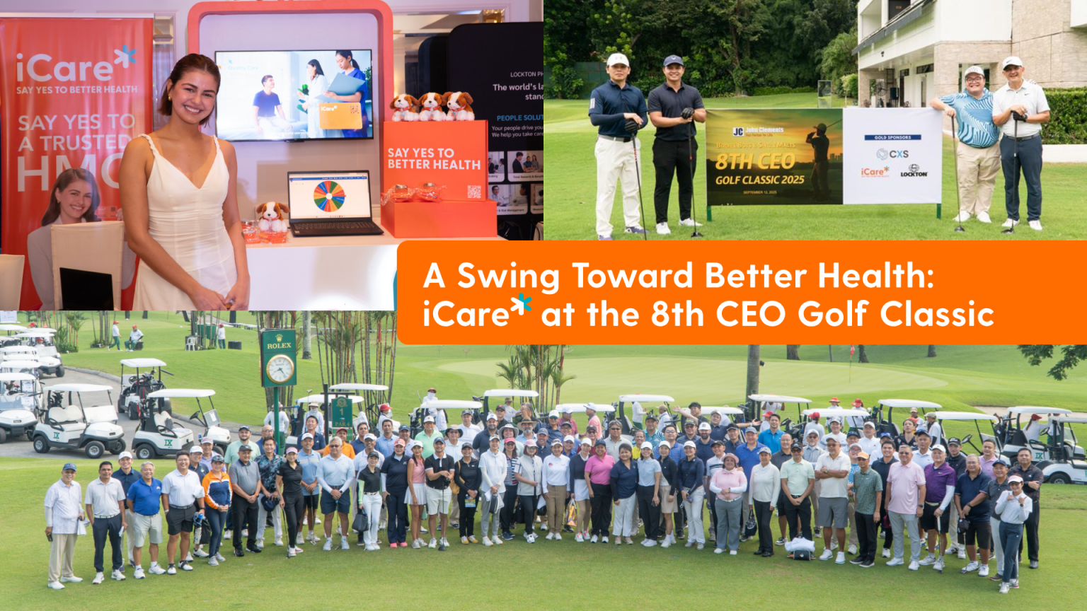 A Swing Toward Better Health: iCare at the 8th CEO Golf Classic - iCare ...