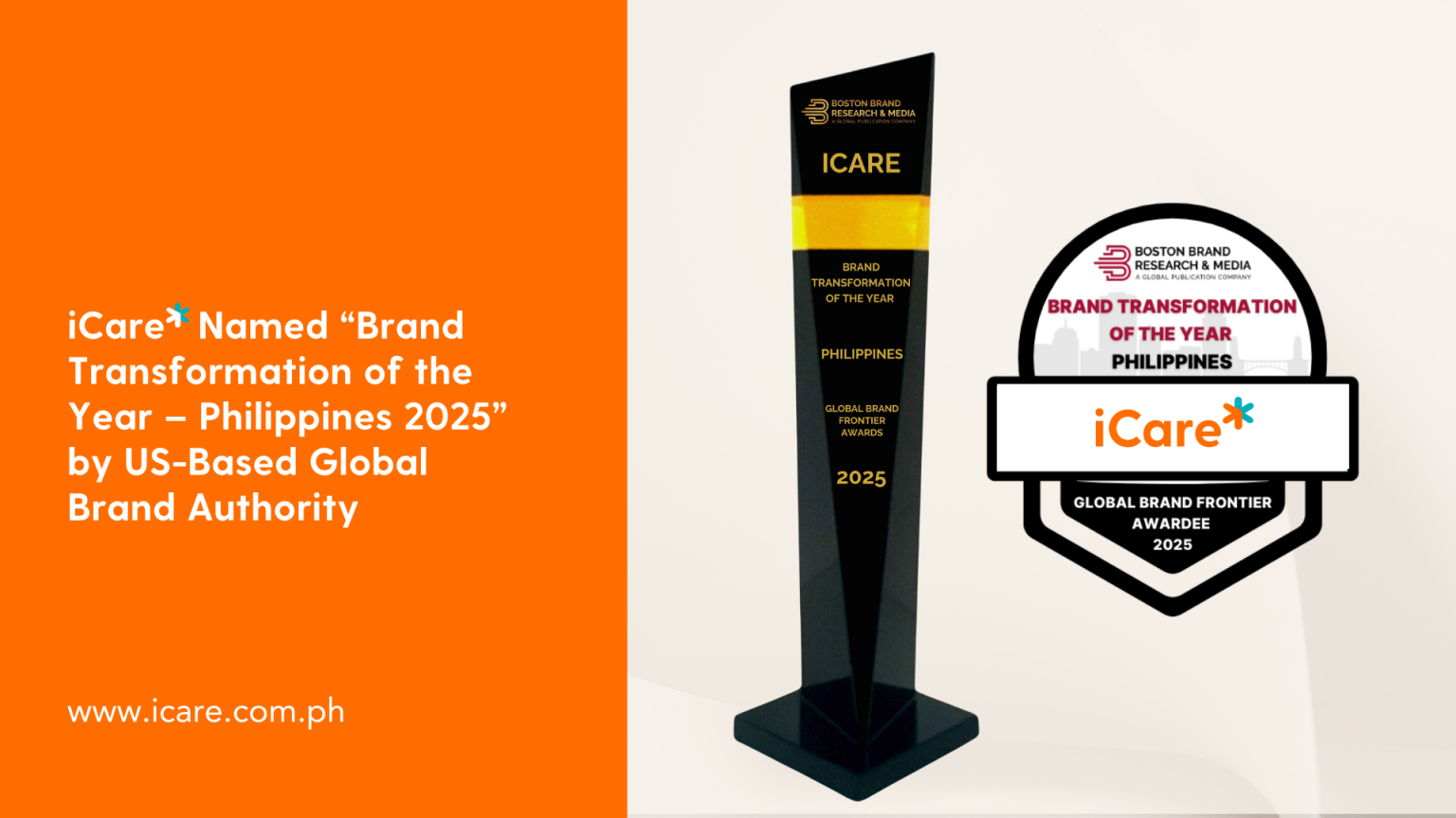 iCare Named “Brand Transformation of the Year – Philippines 2025” by US ...